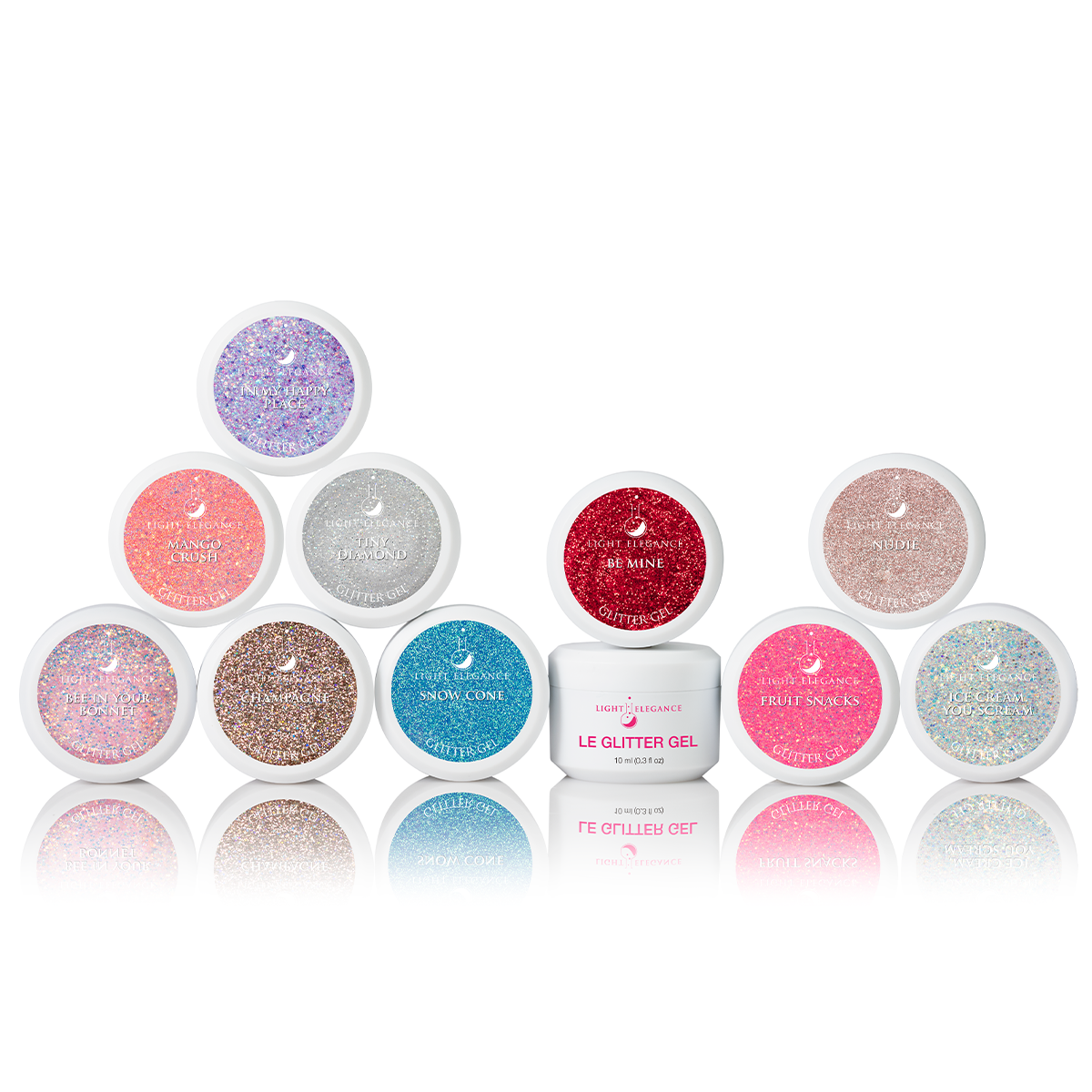 Light Elegance LE Glitter Gel Essentials Bundle : Creata Beauty
