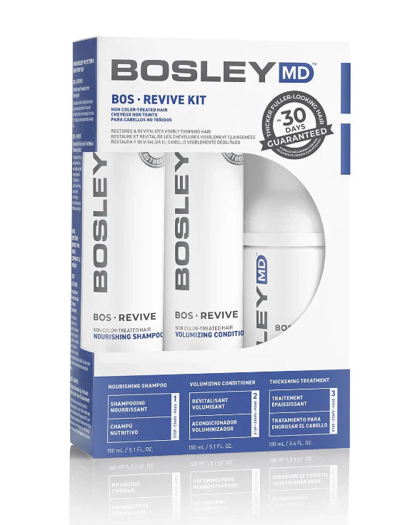 Bosley MD - Revive Non Color-Treated Hair 30 Day Kit : Creata Beauty