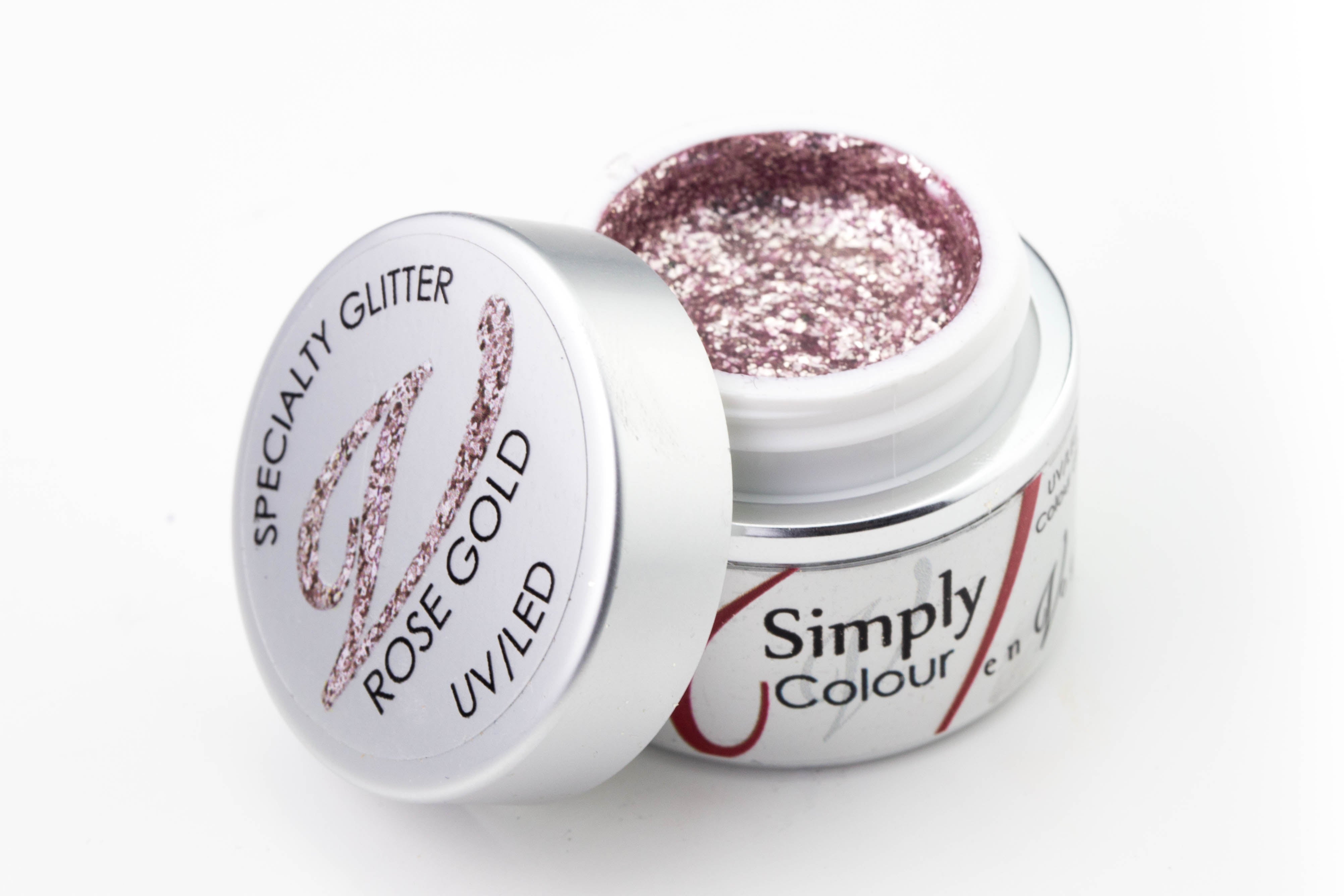 En Vogue Simply Specialty Glitter Gel - Rose Gold : Creata Beauty