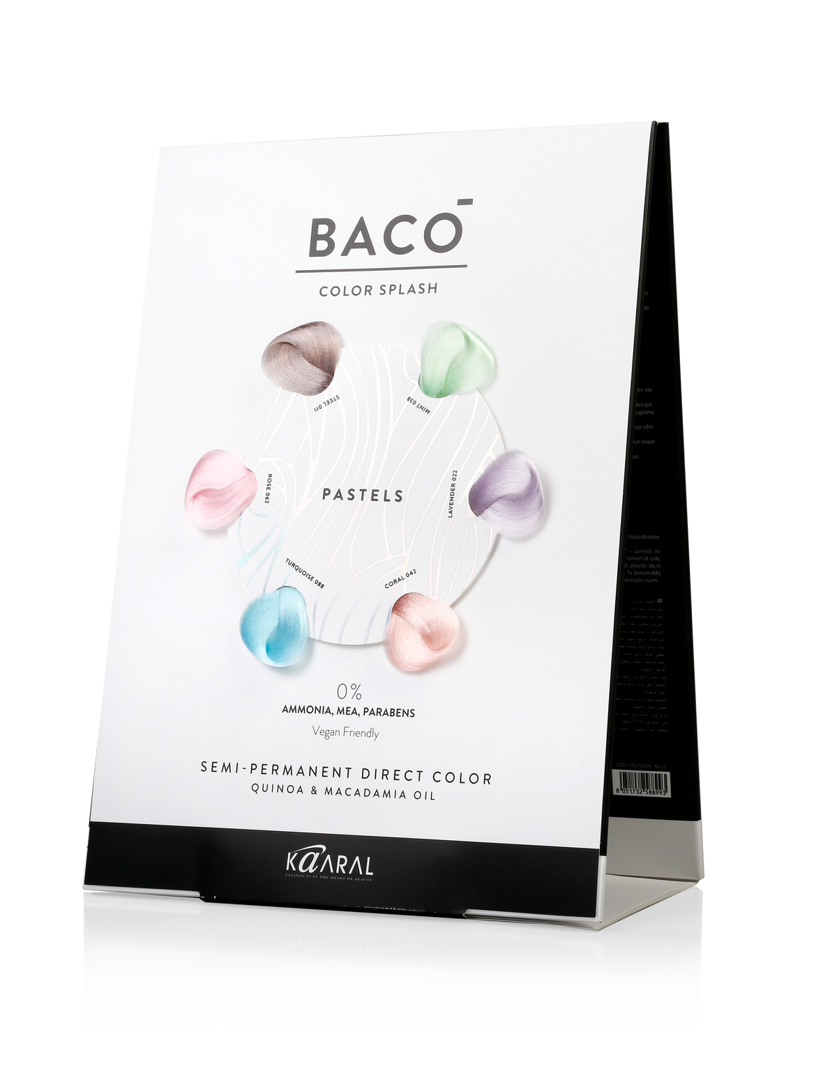 Kaaral - Baco Colorsplash Chart : Creata Beauty